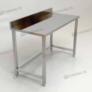 Cheong SS | WT-2TB — 2-tier Work Table W/ Backsplash